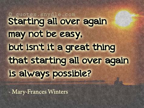 Image result for Starting Over Again Quotes