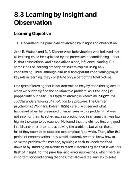 Image result for Observation Insight Lesson