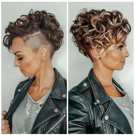 Image result for Long Pixie Cut Undercut Tutorial
