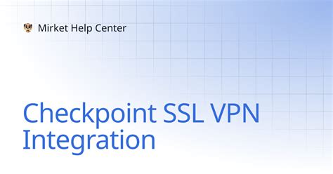 Image result for Checkpoint SSL VPN