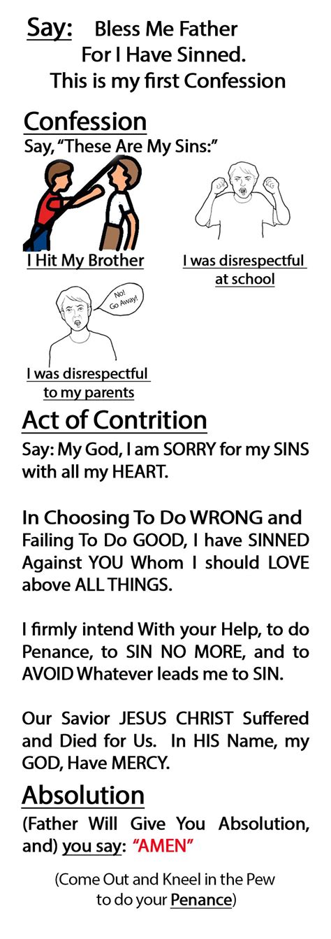 Image result for Catholic Confession Guide