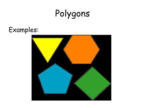 Image result for Examples of Polygons