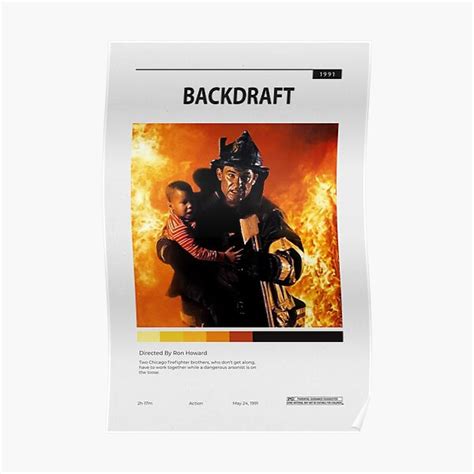 Image result for Backdraft Movie Poster