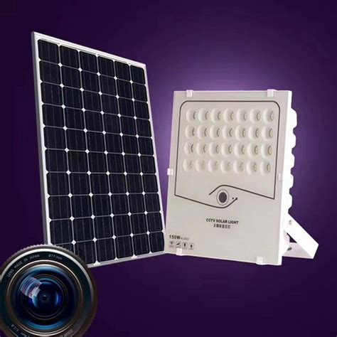 Image result for Solar Power Security Camera with LED Lights