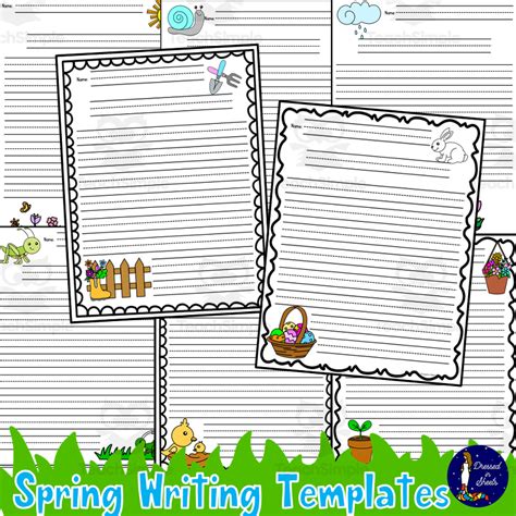Image result for Spring Writing Page