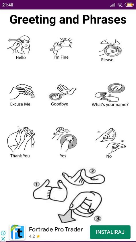 Image result for Sign Language Basic Greetings