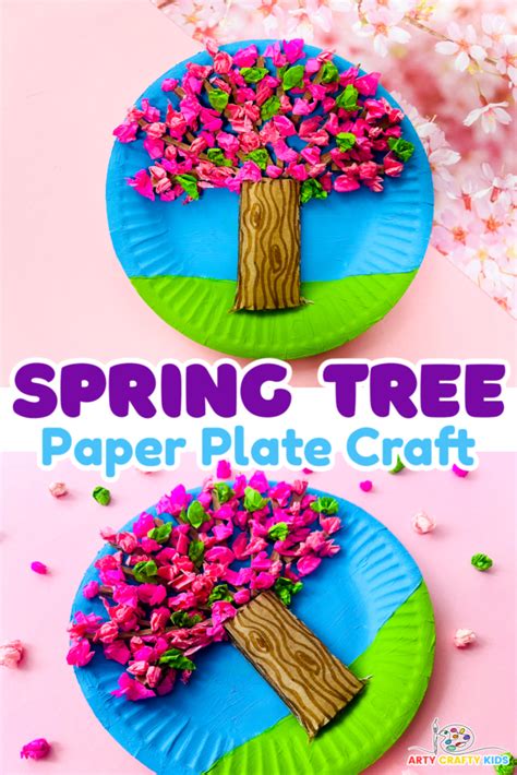 Image result for Paper Plate Spring Crafts