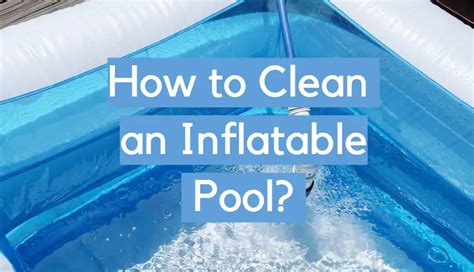 Image result for Cleaning Inflatable Pools
