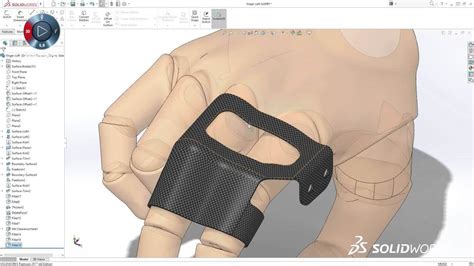 Image result for SolidWorks Pattern On Curved Surface