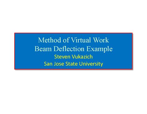 Image result for Virtual Work for Beams Example