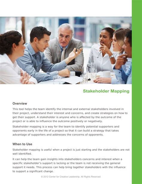 Image result for Key Stakeholder Map