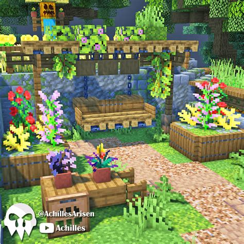 Image result for Minecraft Garden Tutorial