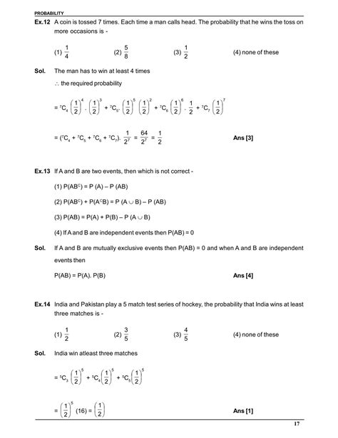 Image result for Probability JEE