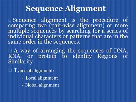 Image result for Simple Alignment Sequence