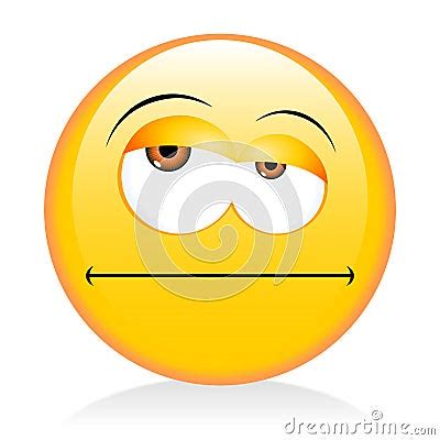 Emoji, Emoticon - Grumpy Face Stock Illustration | CartoonDealer.com ...