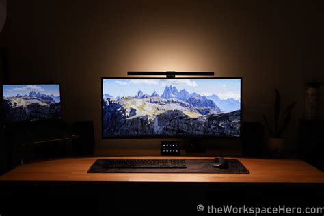 Image result for LED Strip Light Desk Setup