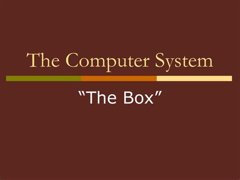 Image result for Computer System Slide Presentation