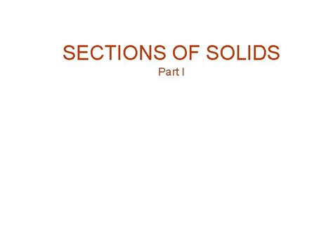 Image result for Solid Section