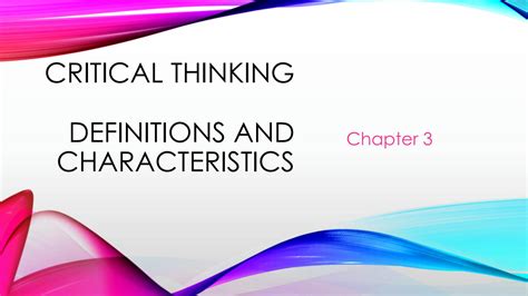 Image result for Types of Definitions in Critical Thinking