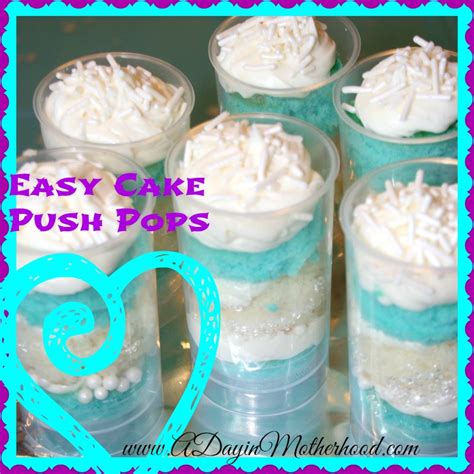 Disney FROZEN Cake Push Pops