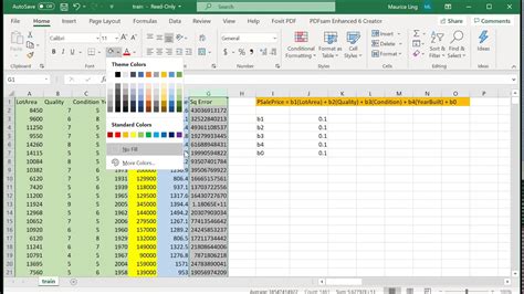 Image result for Multi Linear Regression Excel