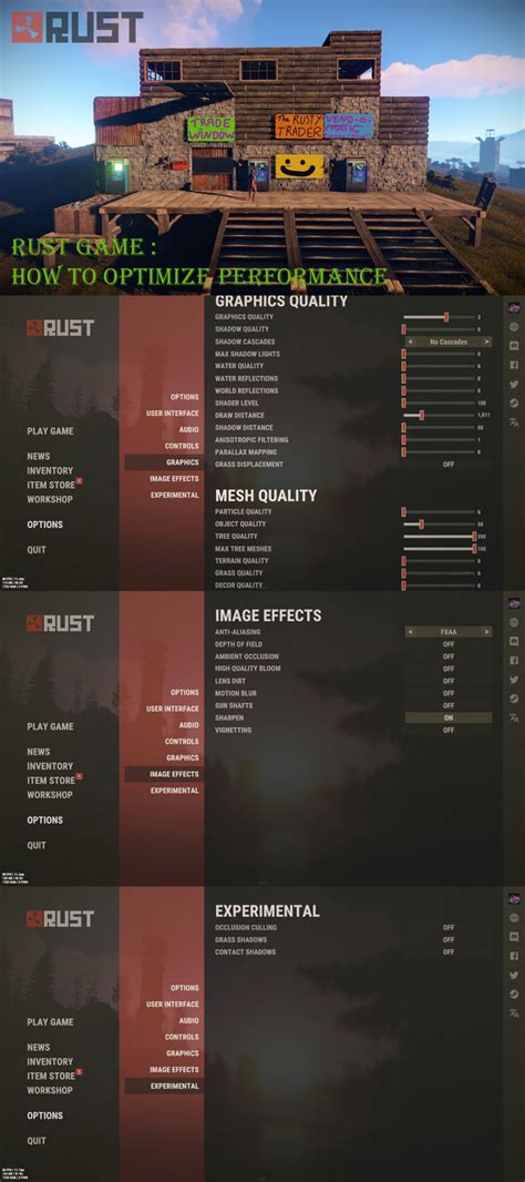 Image result for Best Rust Performance Settings