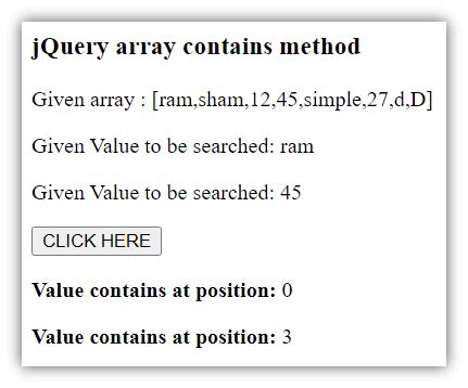 Image result for Jquery Array Search