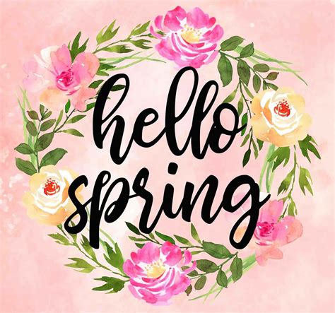 Image result for Hello Spring Exercise