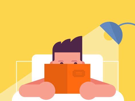 Reading Book Gif Animation