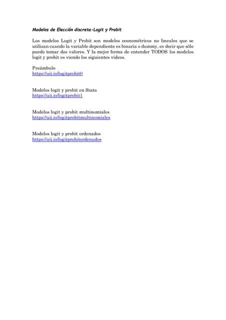 Image result for Modelo Probit Y Logit