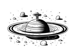 Image result for Saturn Drawing Inside Color