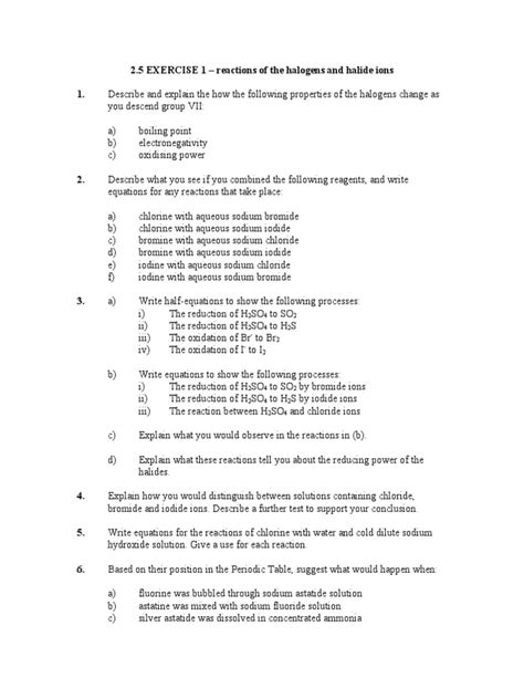 Image result for Halide Ions Practical