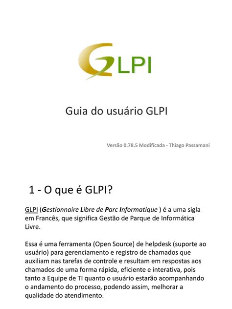 Image result for Mapa Conceptual GLPI