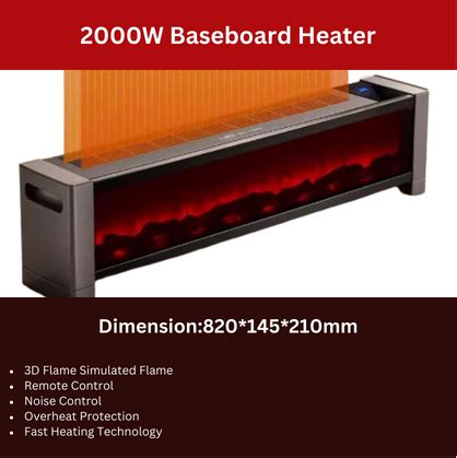 Image result for Remote Control Baseboard Heaters