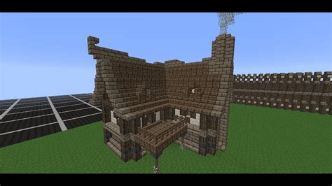 Image result for Minecraft Medieval House Tutorial