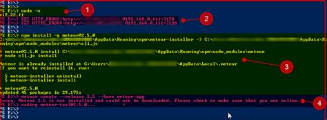Image result for Meteor for Windows Install
