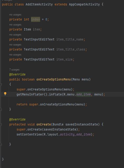 Image result for Android Studio Faire Un Menu Avec Items