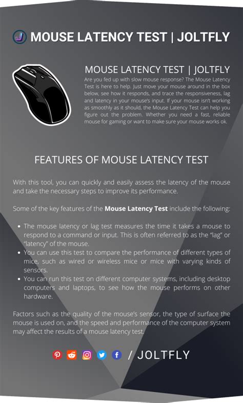 Image result for Mouse Input Lag Test