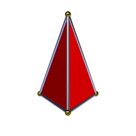 Triangular pyramid - Polytope Wiki