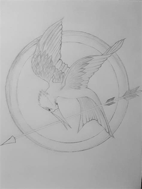 Image result for Mockingjay Bird Drawing
