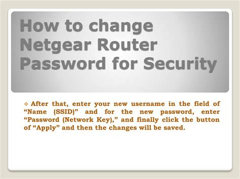 Image result for How to Change Netgear Router Password