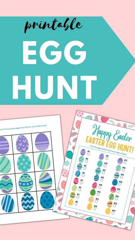 Easter Scavenger Hunt Printable - Auto News