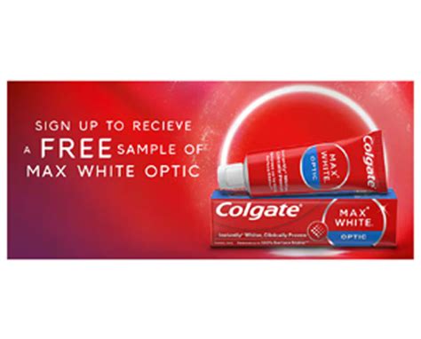 Image result for Free Colgate Toothpaste Samples