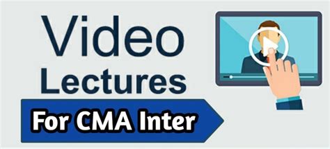 Image result for CMA Inter Lectures