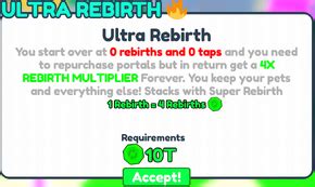 Ultra Rebirth | Tapping Simulator New Wiki | Fandom