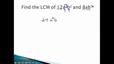 Image result for Least Common Multiple with Variables
