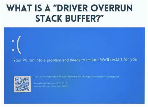 Image result for Fix Driver Overran Stack Buffer