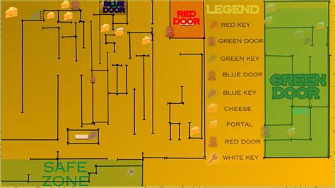 Image result for Cheese Escape Map Chapter 2 with Keys