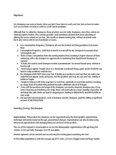 Image result for Segmentation in Marketing Examples Shampoo