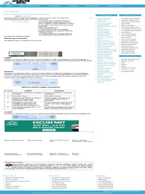 Image result for Types of Translators Computer Science